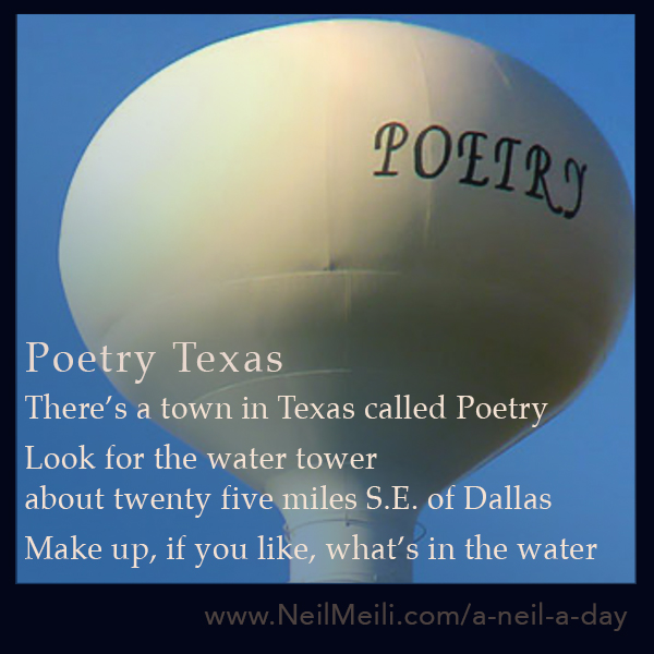 Poetry Texas – Neil Meili