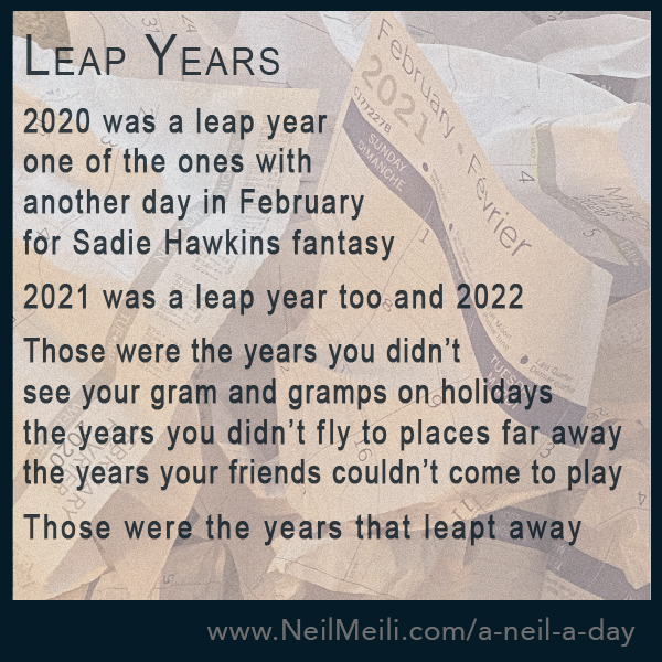 Leap Years – Neil Meili
