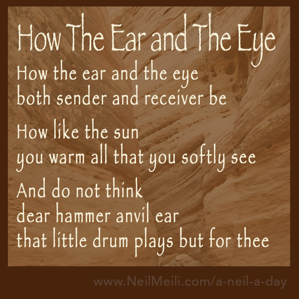 How The Ear and the Eye – Neil Meili