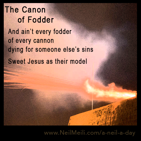 The Canon of Fodder – Neil Meili