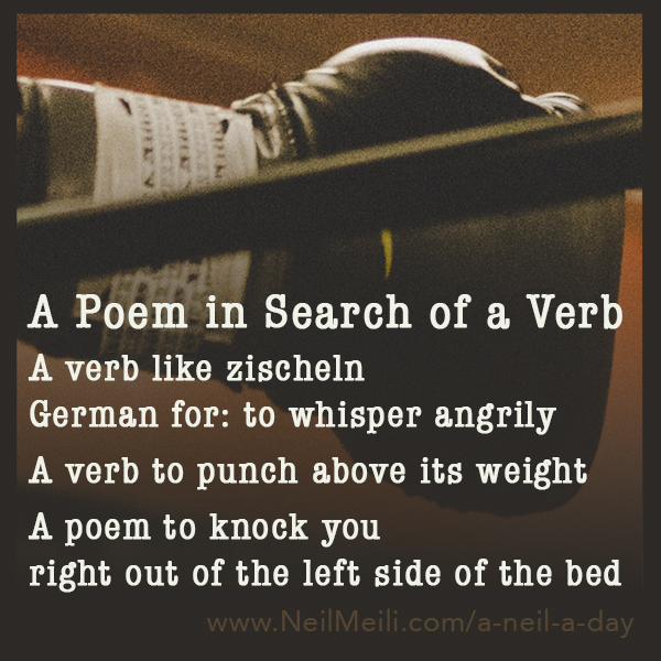 A Poem in Search of a Verb – Neil Meili