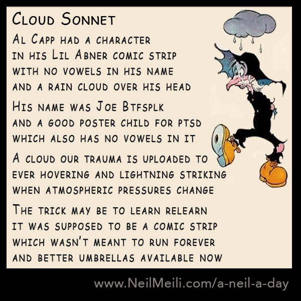 Cloud Sonnet – Neil Meili